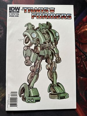 Transformers #11 Retailer Incentive Variant IDW Comic Book Kup Design ...