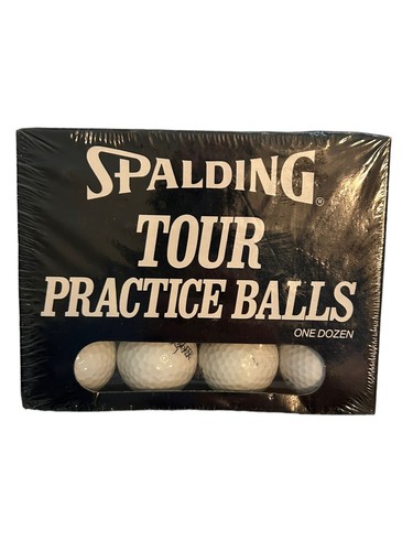 22 New Spalding Tour Practice Balls White | eBay