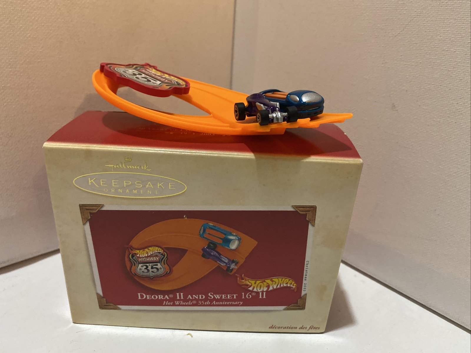 Hallmark Ornament 2003 DEORA II AND SWEET 16 II Hot Wheels 35th ...