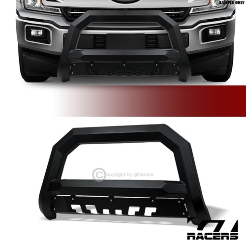 For 2004-2023 F150/Expedition Matte Black AVT Angular Bull Bar Push ...