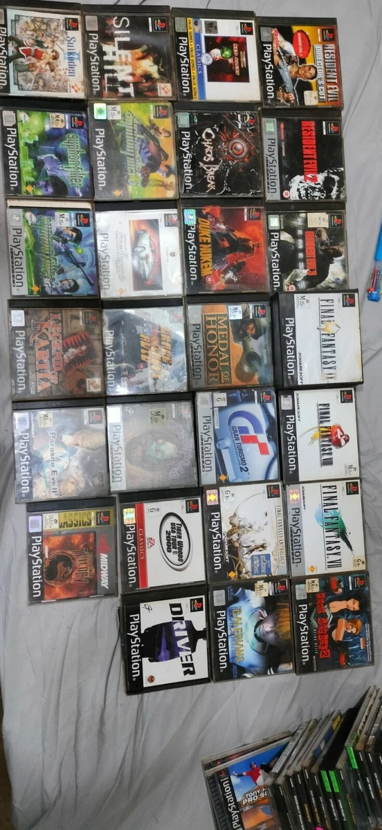 PS1 Sony Playstation Video Games (Mix Match)(MAKE YOUR OWN, 51% OFF