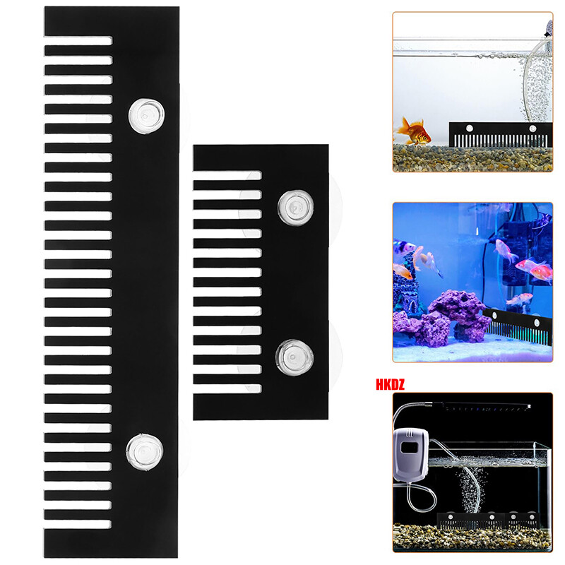 Overflow Fish Tank Comb Aquarium Weir Plastic Avoid Anti-Spill Clear ...