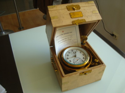 Clocks - Navy Chronometer