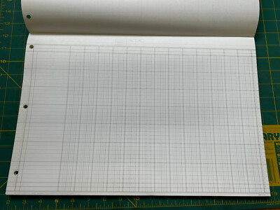 EASIDAY Office Forms Vintage 14 Column Ledger Pad Accounting Stock W ...