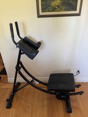 Ab Machine Coaster Abdominal Crunch Trainer for Home Gym Core Workout ...