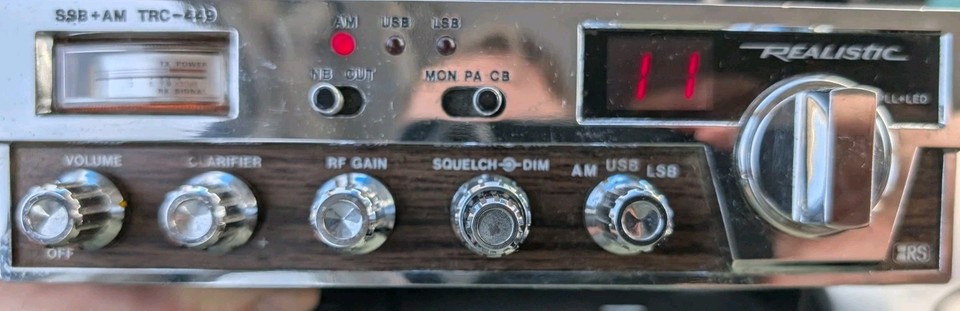 Vintage TRC-449 REALISTIC CB RADIO AM USB LSB | eBay