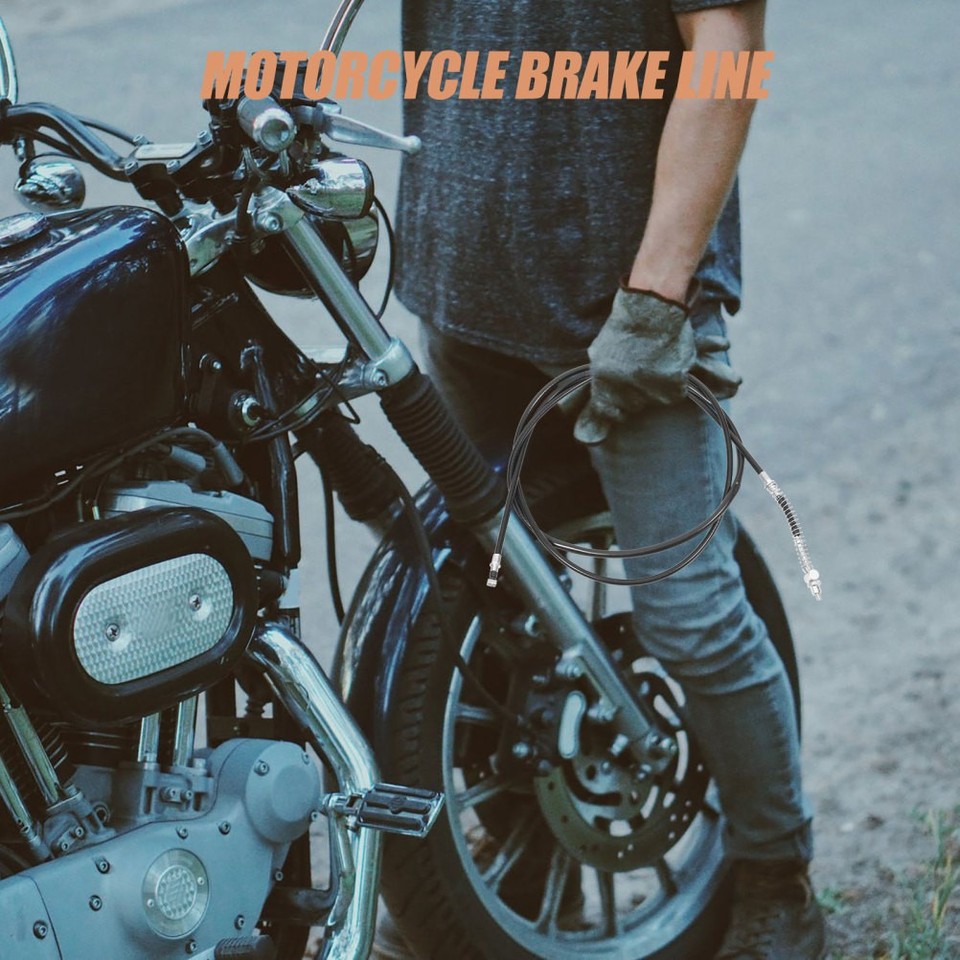 Motorcycle Brake Cable Long Brake Line for Go Kart Electric Bicycle ...