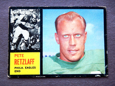 Pete Retzlaff #120 Topps 1962 Football Card (Philadelphia Eagles) | eBay