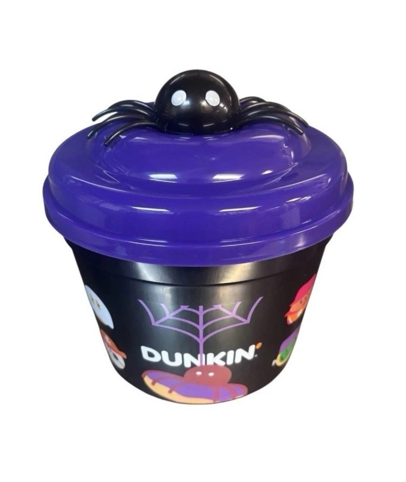 Dunkin Donuts Halloween Munchkin Bucket 2025 New Ships Fast | eBay