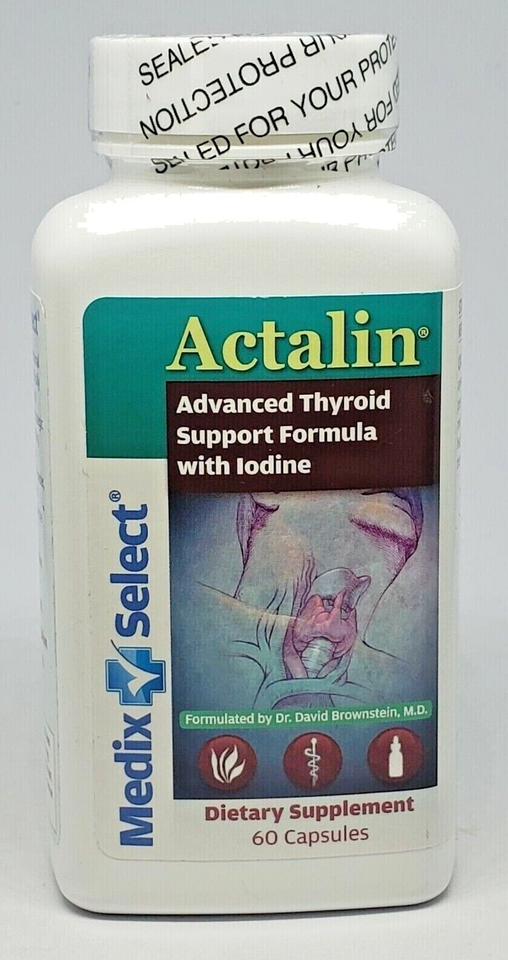 Medix Select ACTALIN Advanced Thyroid Support - 60 Capsules | eBay
