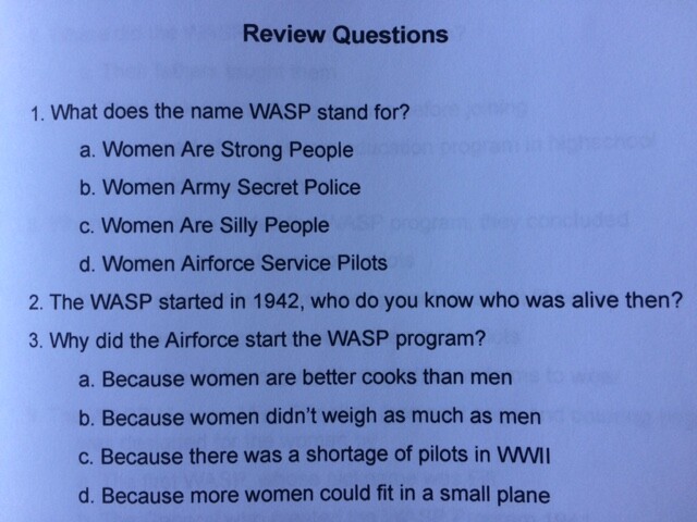 Youth Booklet Fifinella WWII WASP Women Airforce Service Pilots + Pin ...