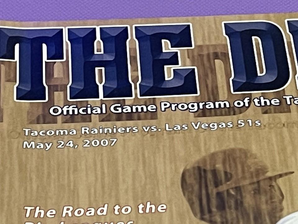 Adam Jones - Seattle Mariners / Tacoma Rainiers - THE DIRT MAGAZINE May ...