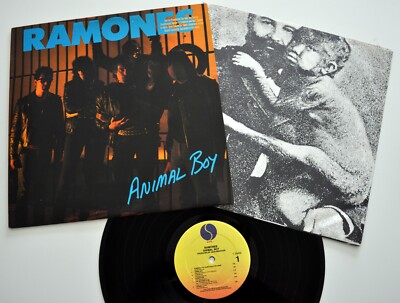 RAMONES Animal Boy LP Near-MINT vinyl 1986 Promo stamp on jacket | eBay