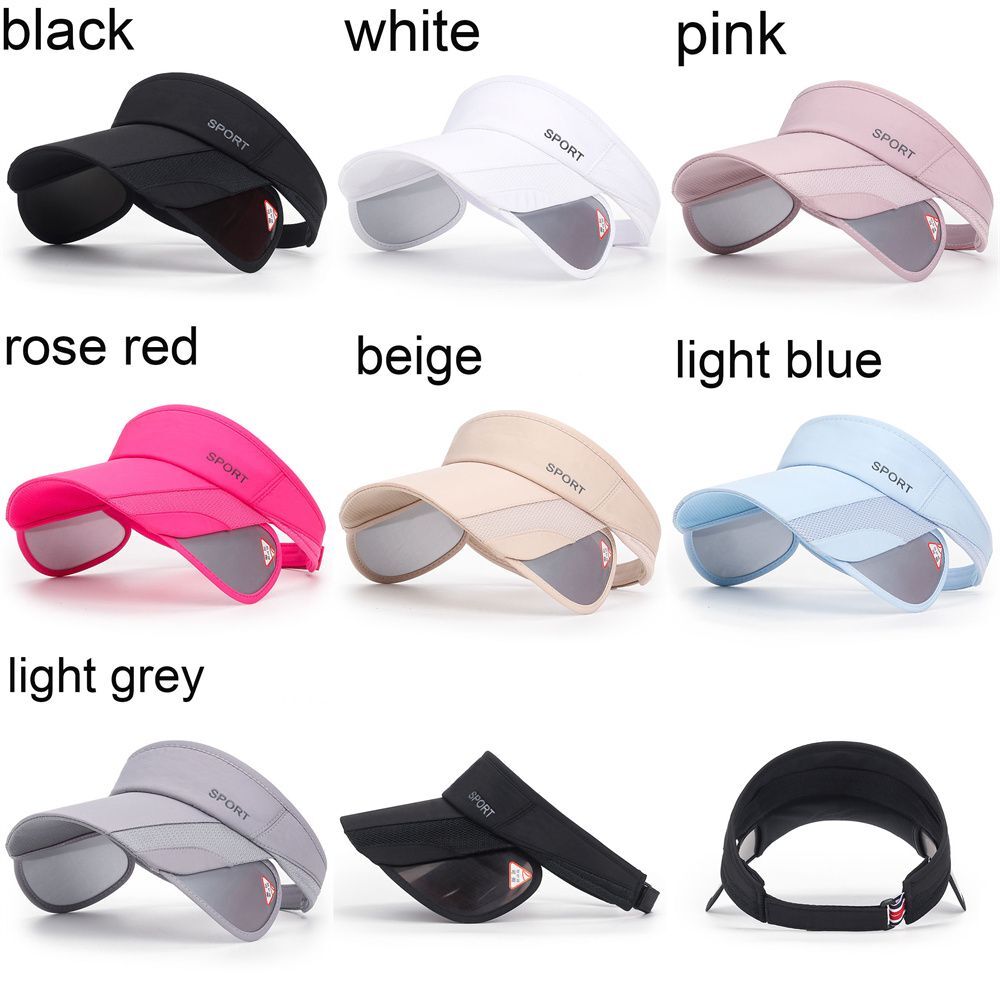 UV Protection Beach/Tennis Golf Cap Sun Visor Hat Adjustable ...