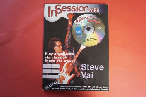 Steve Vai - In Session with (mit CD) .Songbook Notenbuch .Guitar | eBay