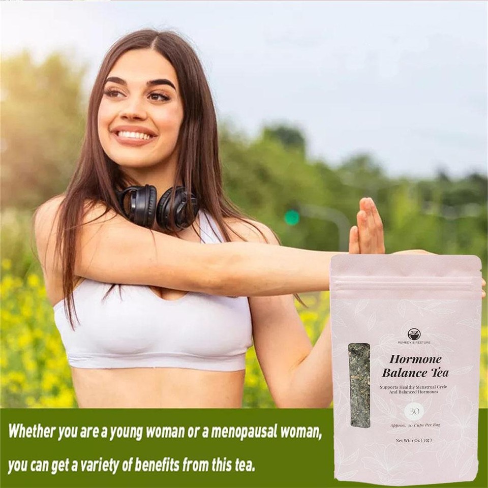 Hormone Balance Tea Herbal Blend for Hormonal Balance Female Wellness ...