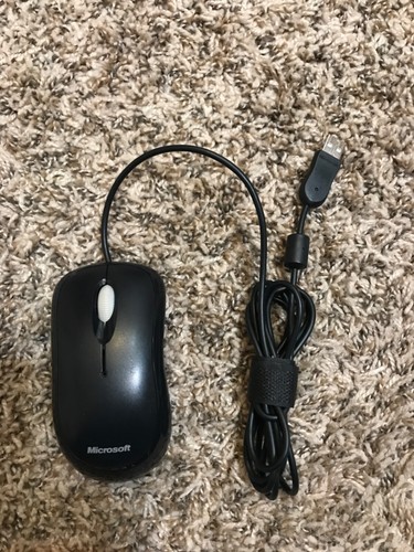 Genuine Microsoft Basic Optical Mouse v2.0 Black X812824-002 Model:1113 ...