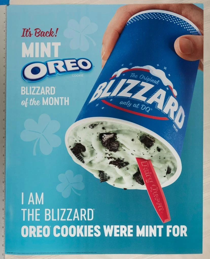Dairy Queen Blizzard Oreo