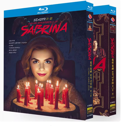 Chilling Adventures of Sabrina 1-4BD Movie TV Film 8-Disc All Region ...