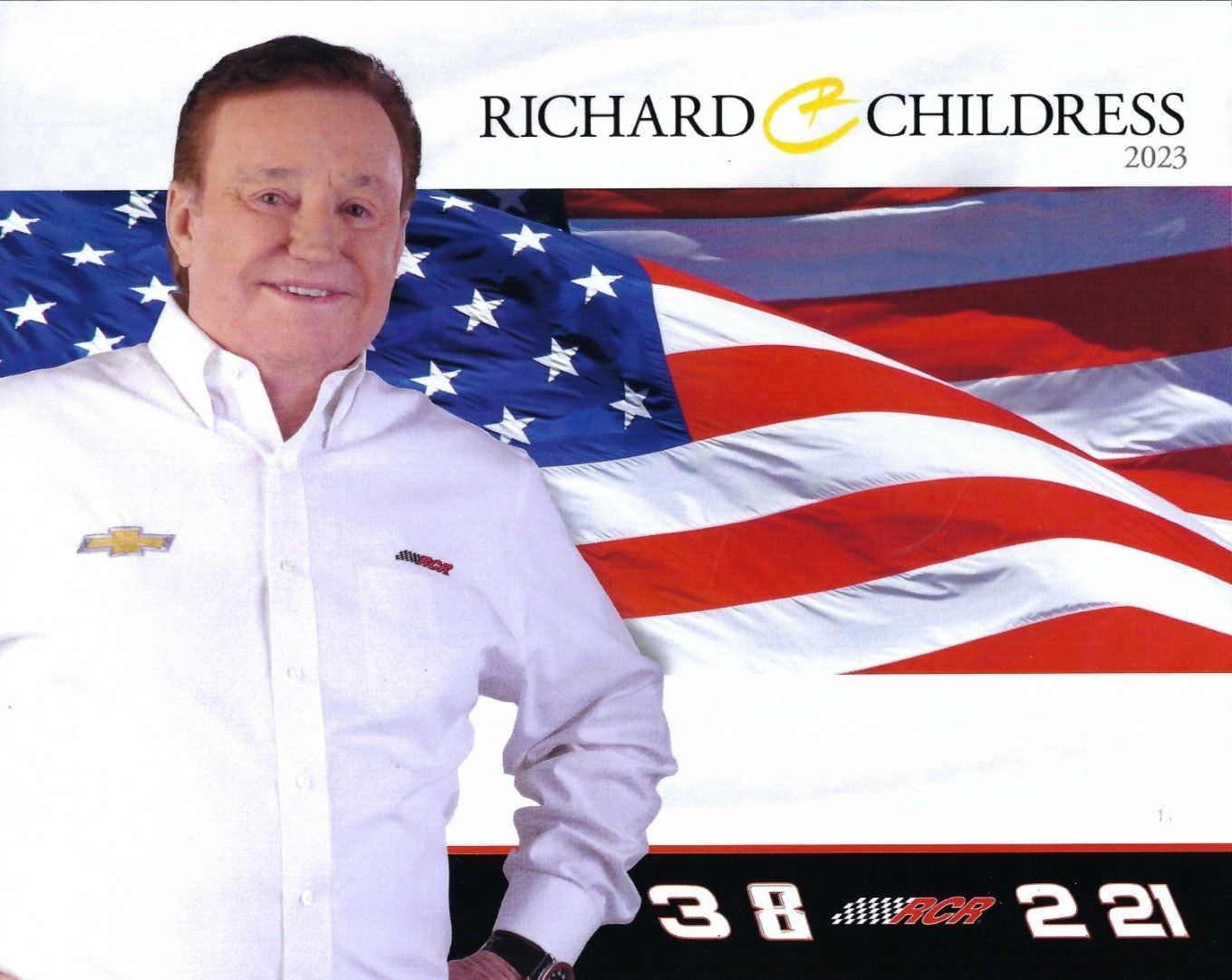 2023 RICHARD CHILDRESS “RCR RACING TEAM CARD " NASCAR CUP XFIN SERIES ...