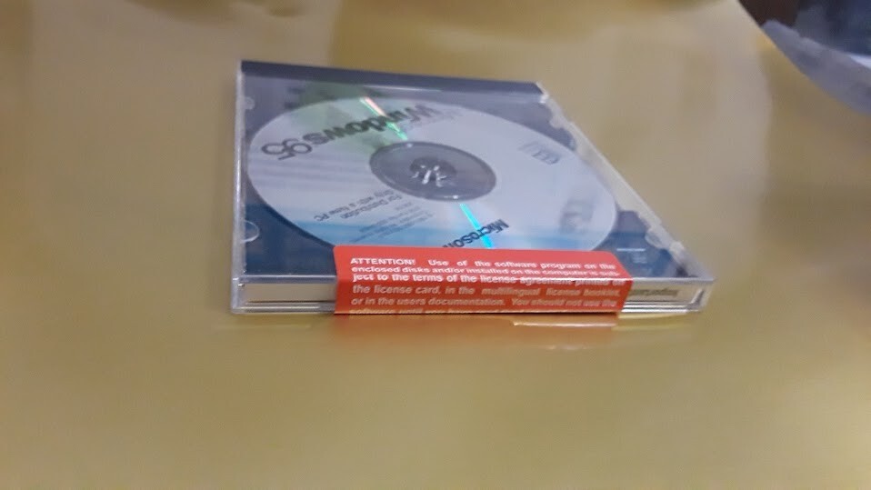 Microsoft Windows 95 Upgrade Disc No Product Key (New unopened) | eBay