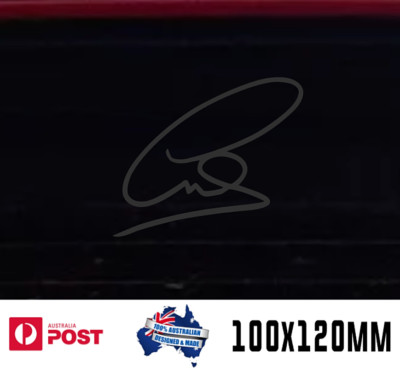 Lewis Hamilton F1 Signature Windshield Windscreen Sticker Decal 120mm ...
