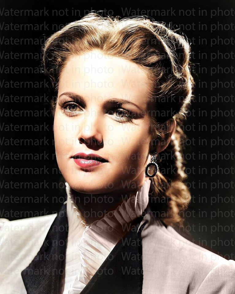 Barbara Britton RARE COLOR Photo 600 | eBay