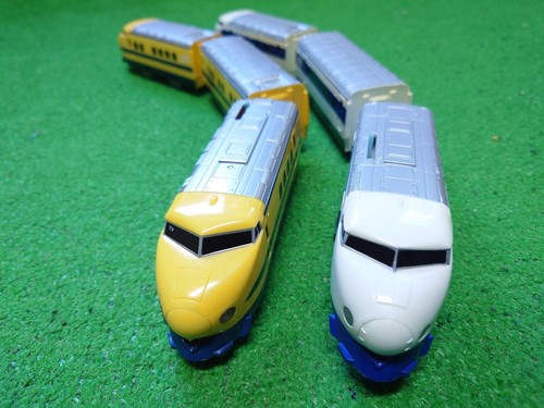 Plarail 0 series JR Shinkansen waist & Doctor Yellow T3 2 sets | eBay