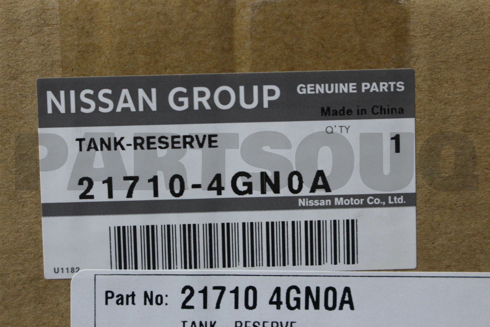 217104GN0A Genuine Nissan TANK-RESERVE 21710-4GN0A | eBay