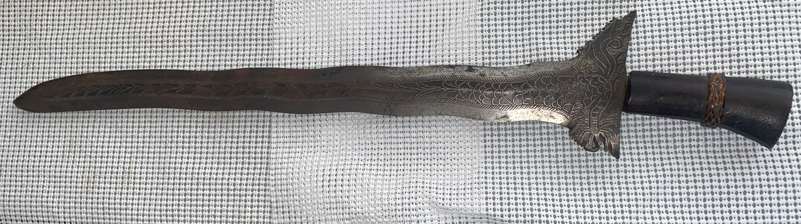 Antique Philippine Moro Warrior Sundang or Kris Sword No Scabbard | eBay