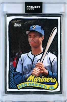 TOPPS PROJECT 2020 KEN GRIFFEY JR. - VIDES AP 01/20 Silver Frame #148 ...