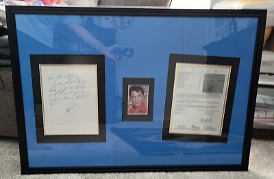 Elvis Presley Personal Signed Letter To Bob Hope With JSA Letter Of ...