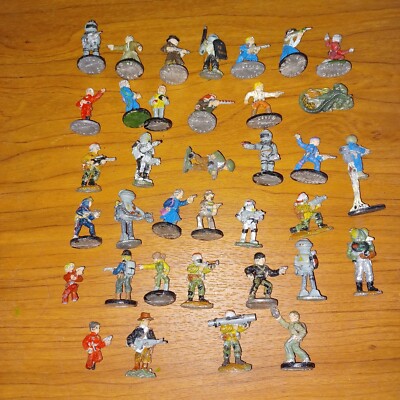 Grenadier Models: Vintage 28mm Metal Miniatures - 36 SCI-FI CHARACTERS ...
