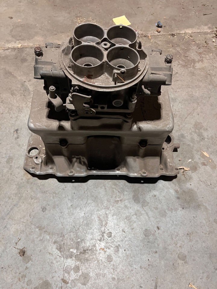 BBC Tunnel Ram Intake Manifold- OFFENHAUSER TURBO-Thrust 350 | eBay