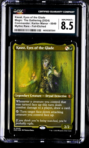 MTG Magic the Gathering Karlov Manor Etched Foil Kaust Eyes of the ...