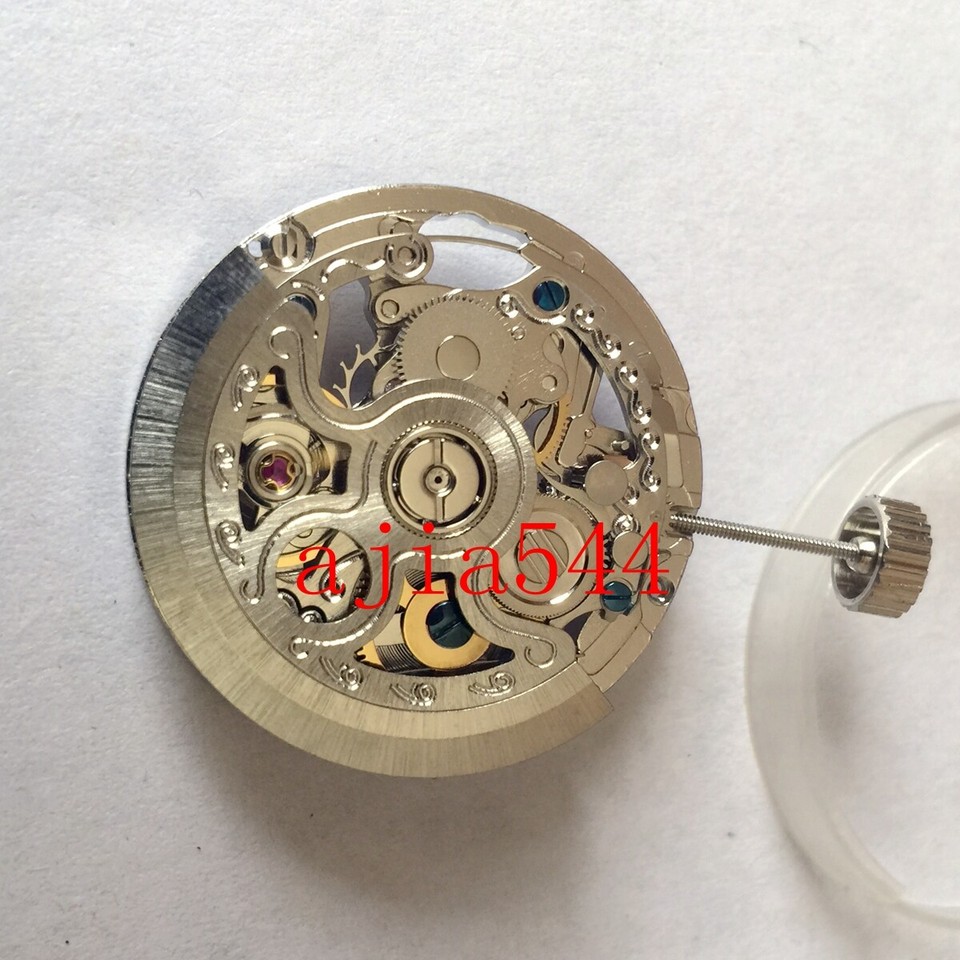 2189 Watch Movement Skeleton Mechanical Maintenance replacement HZ2189 ...