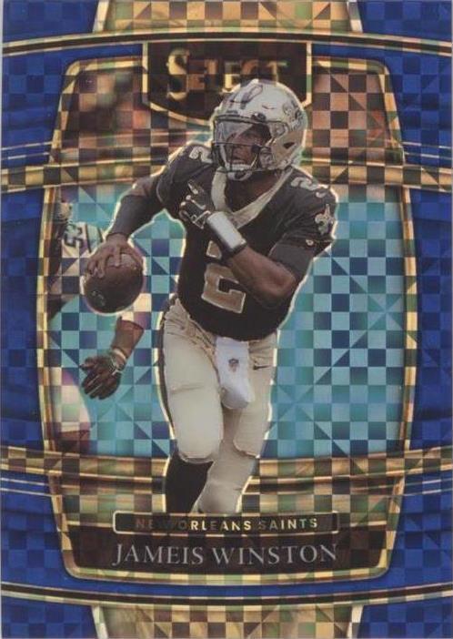 2021 Panini Select - Concourse Jameis Winston #25 Blue Prizm /199 for ...