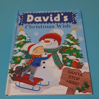 David's Christmas Wish Personalized Children's Book 9781492685210 | eBay