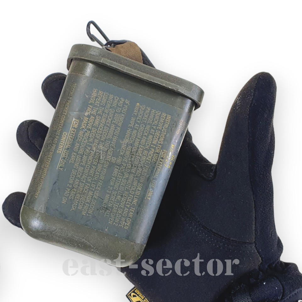 US Army M258A1 Full Plastic Storage Container USGI Military Survival ...