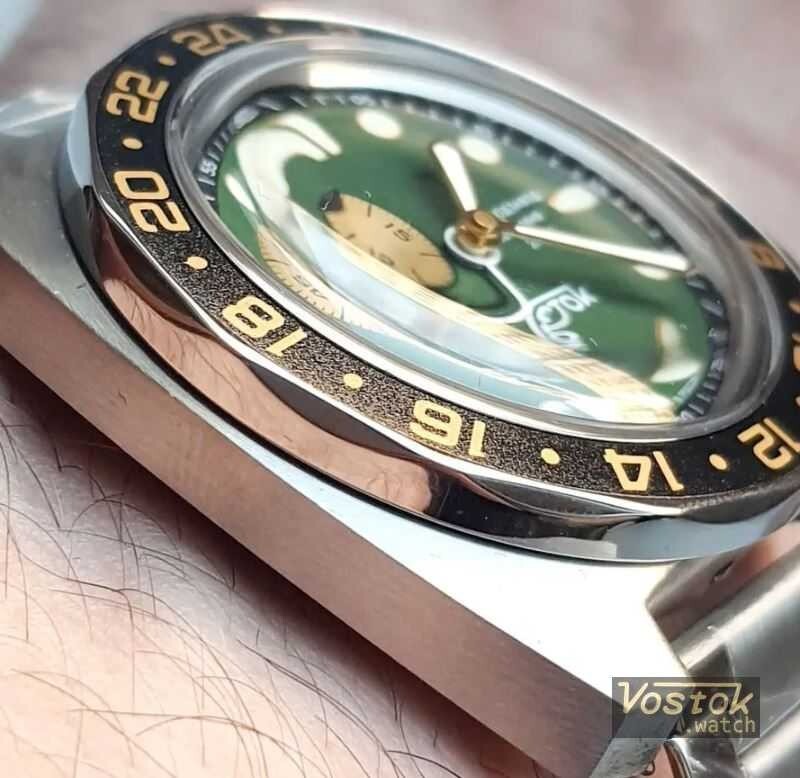 Vostok Amphibia 17099B GMT Watch Batman Automatic USA Seller | eBay