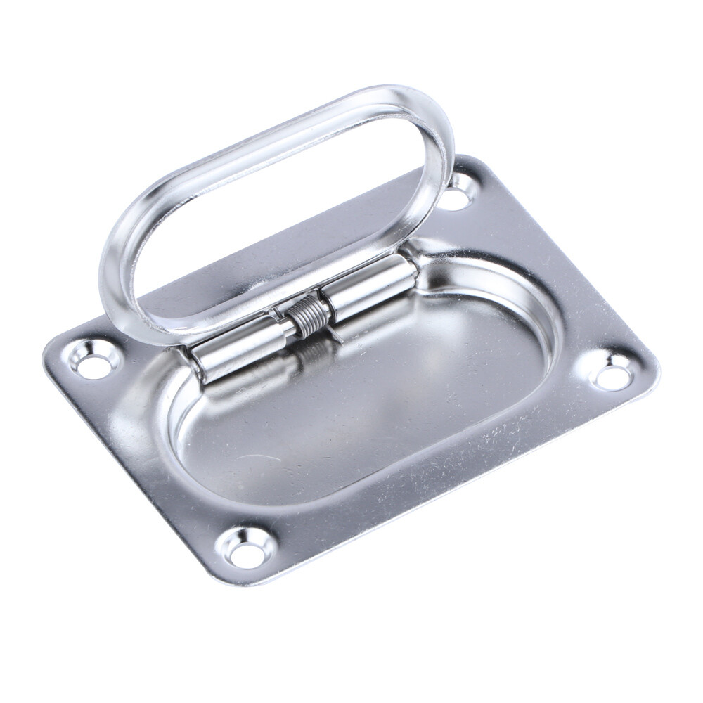 4X Stainless Steel Boat Deck Hatch Pull Flush Lift Boat Ring Hatches ...