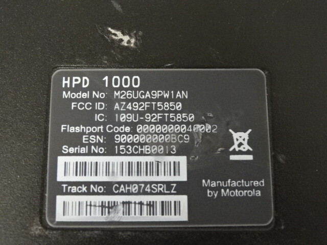 MOTOROLA HPD 1000 HIGH PERFORMANCE DATA MODEM ASTRO M26UGA9PW1AN | eBay