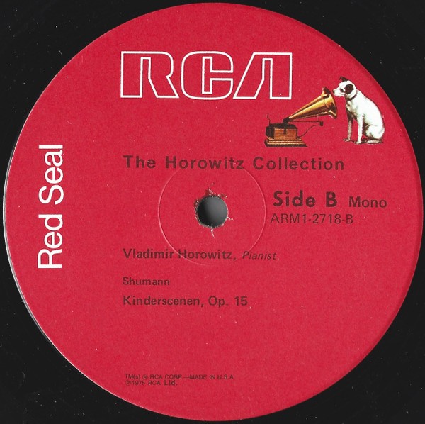 Vladimir Horowitz, Robert Schumann / Johannes Brahms, Nathan Milstein ...