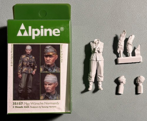 ALPINE MINIATURES 35157 - MAX WUNSCHE, NORMANDY - 1/35 RESIN KIT | eBay UK