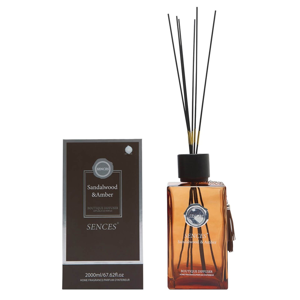 Sences Extra Large Reed Diffuser 2000ml Home Fragrance Long Lasting 6 ...