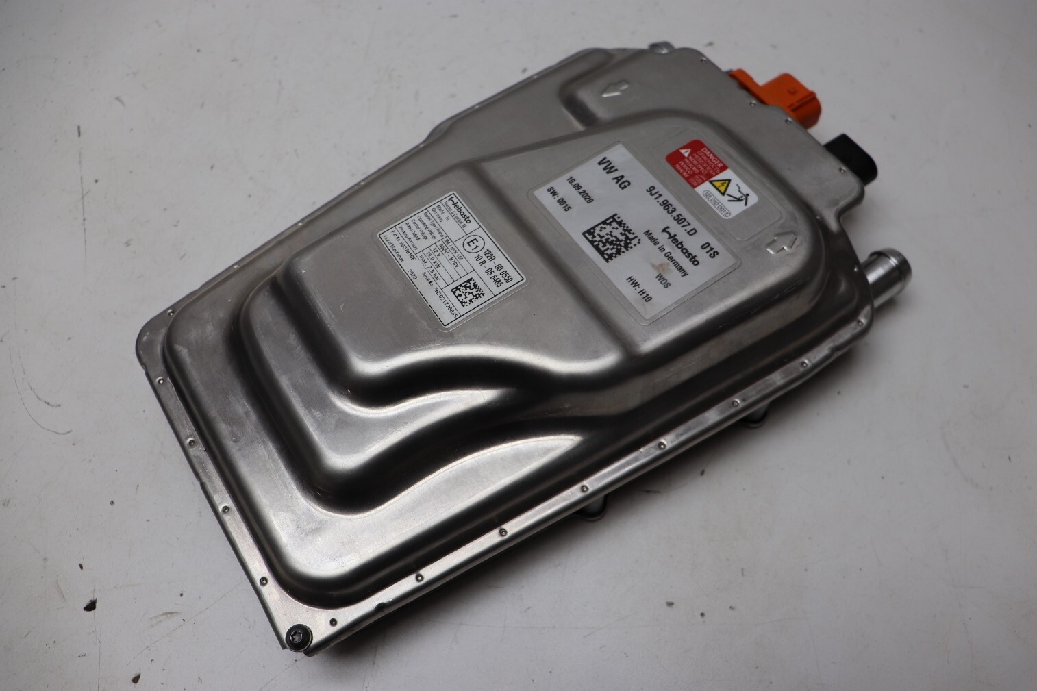 Porsche Taycan Turbo 2021 High Voltage Heating Unit 9J1963507D J191 | eBay