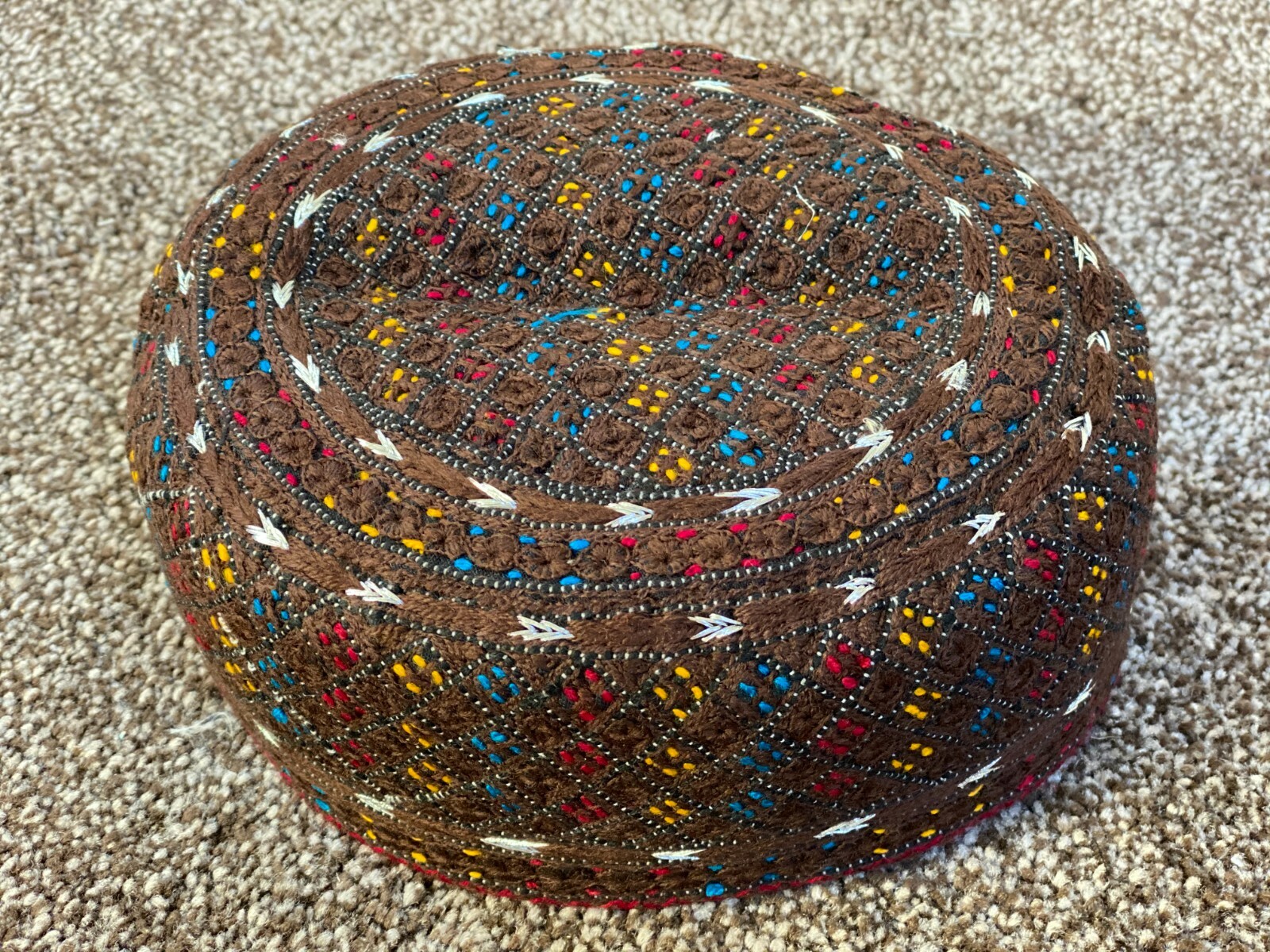 Muslim Islamic Skull Cap Prayer Hat Topi Kufi Head Wear Namaz Fesi ...