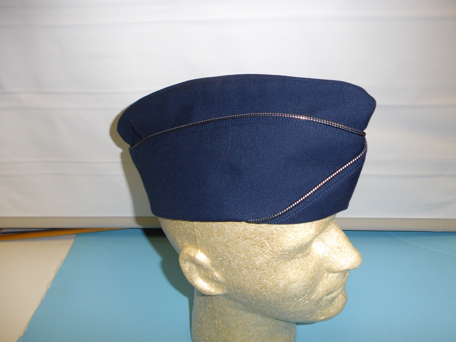 b3946-718 Vietnam style US Air Force Officers Overseas Flight Cap size ...