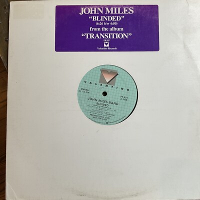 John Miles Band/Transition/Valentino Stereo 12 inch EX/EX WONDERFUL ...