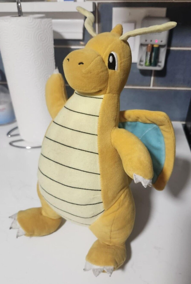 Pokemon Nintendo Game Freak Jazwares Dragonite 24" Plush 2022 | eBay